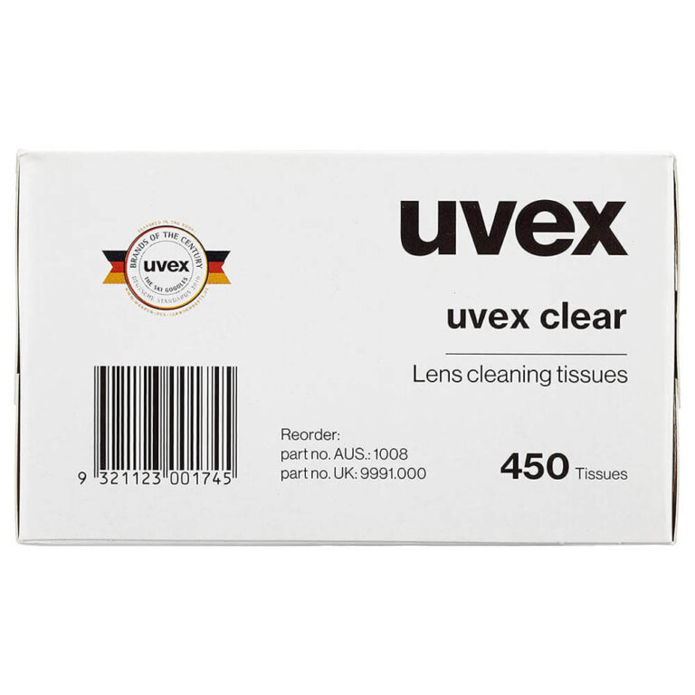 Uvex Clear 9991-000 Lens Cleaning Tissues | Eye | Safety Supplies